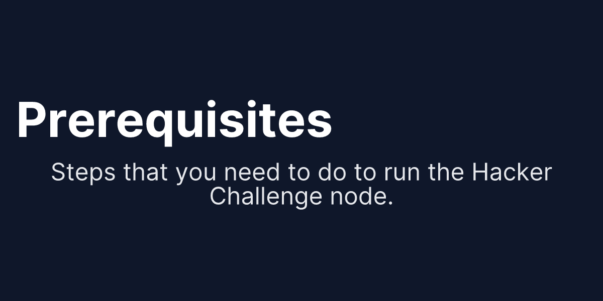 Prerequisites - DeTEE Docs